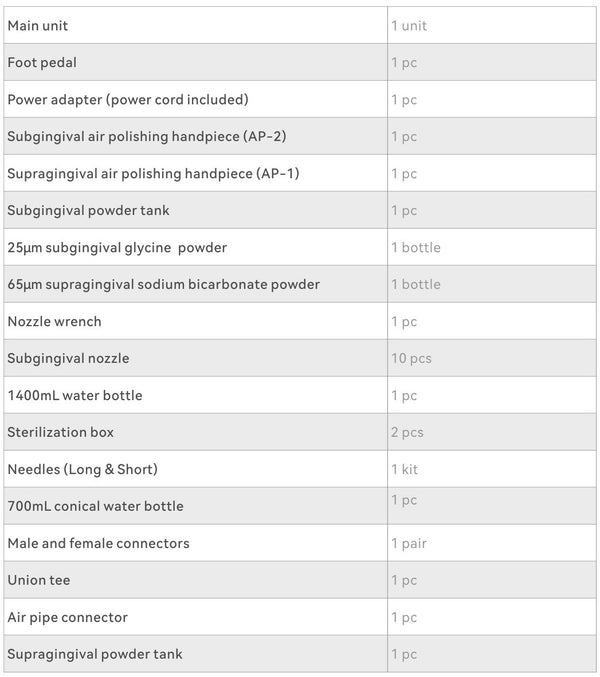 AP-A - Air Flow Polisher by Woodpecker | Neo Dental - NEO IMPLANTS