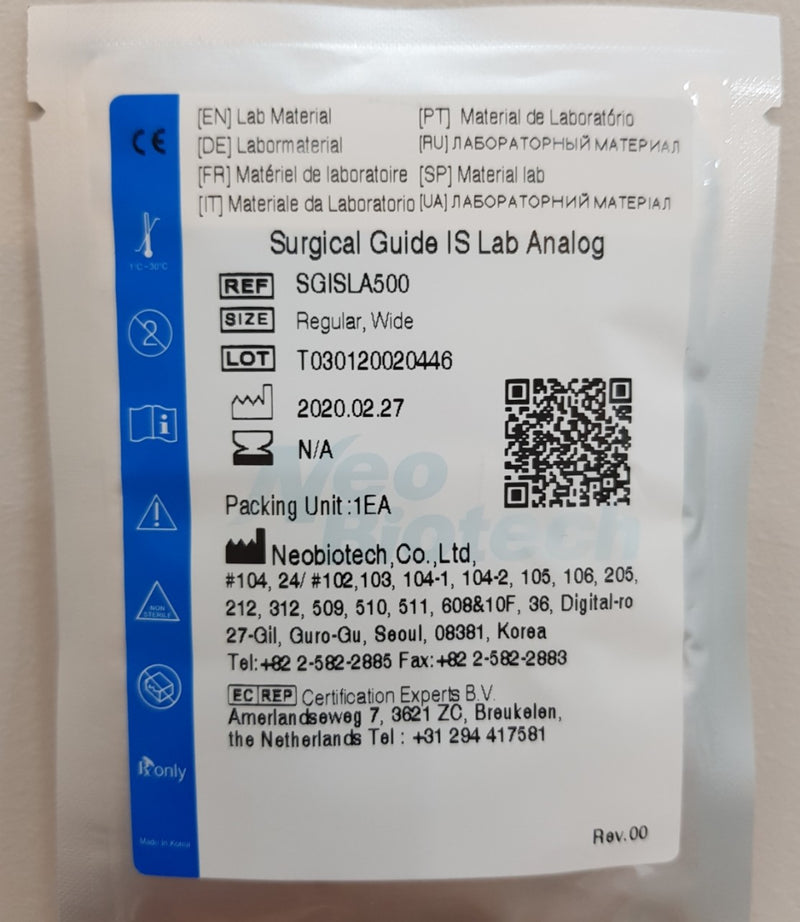IS Lab Analog Fixture Level | Neo Implants - NEO IMPLANTS